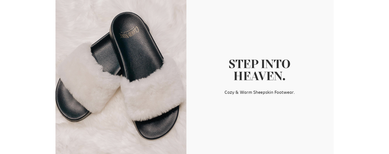 LADIES EMMA SHEEPSKIN SLIPPER - Cloud Nine Sheepskin