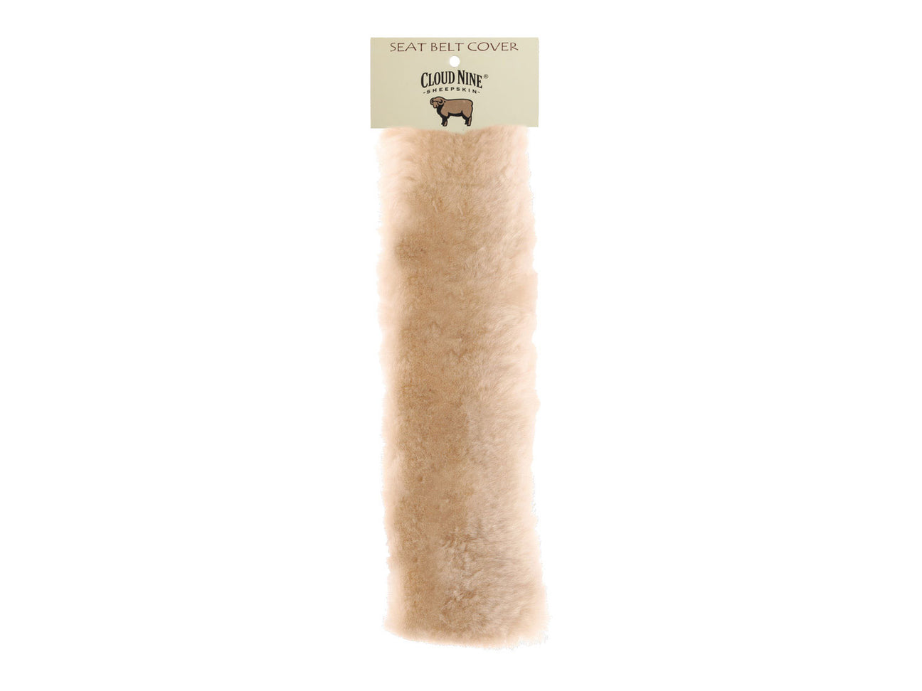 Sheepskin Seat Belt Protector with Velcro - Cloud Nine Sheepskin