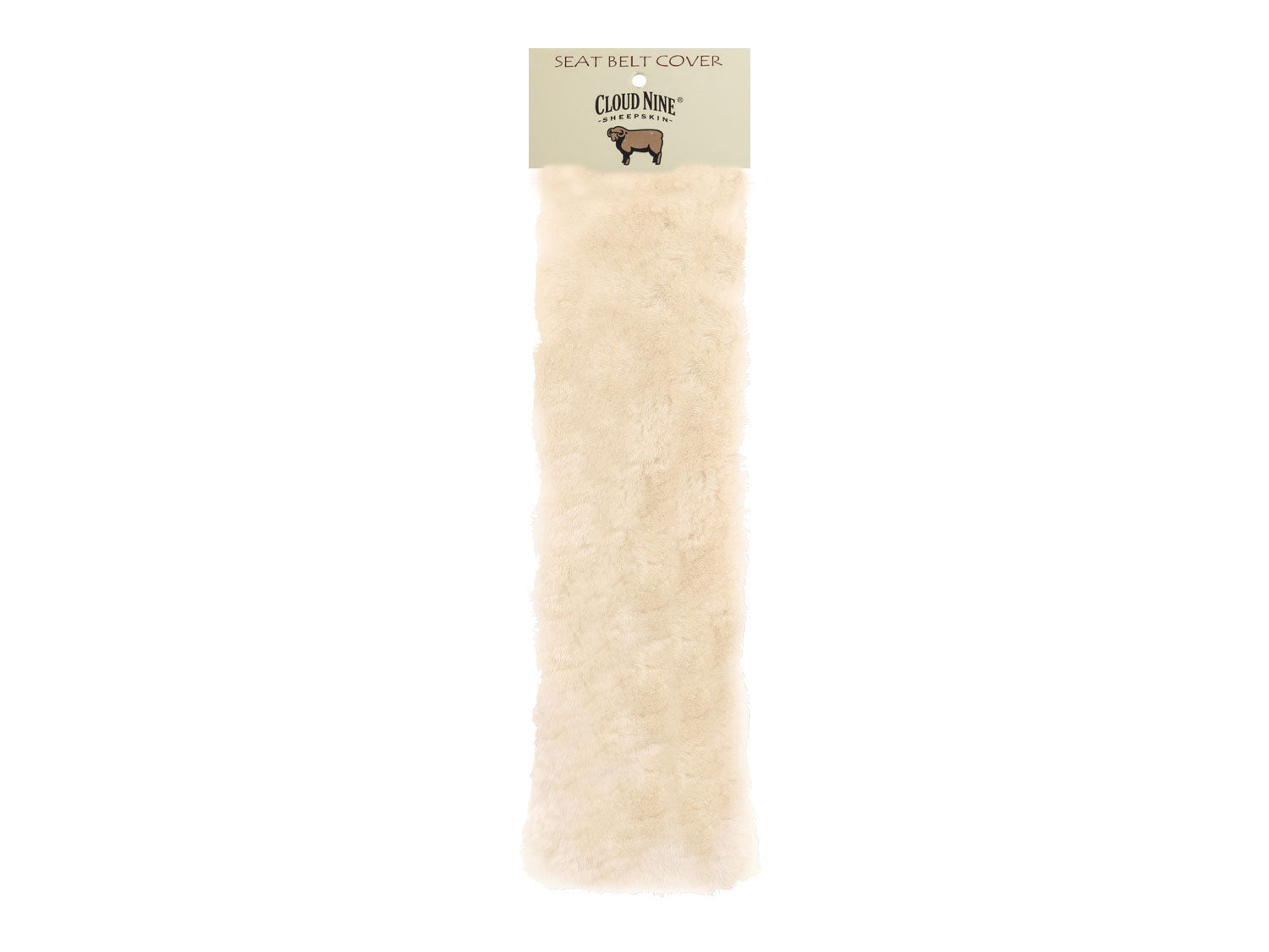 Sheepskin Seat Belt Protector with Velcro - Cloud Nine Sheepskin