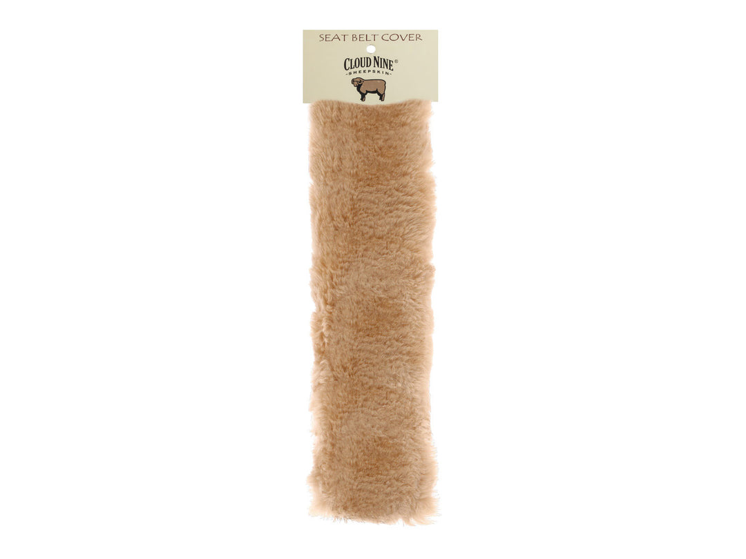 Sheepskin Seat Belt Protector with Velcro - Cloud Nine Sheepskin