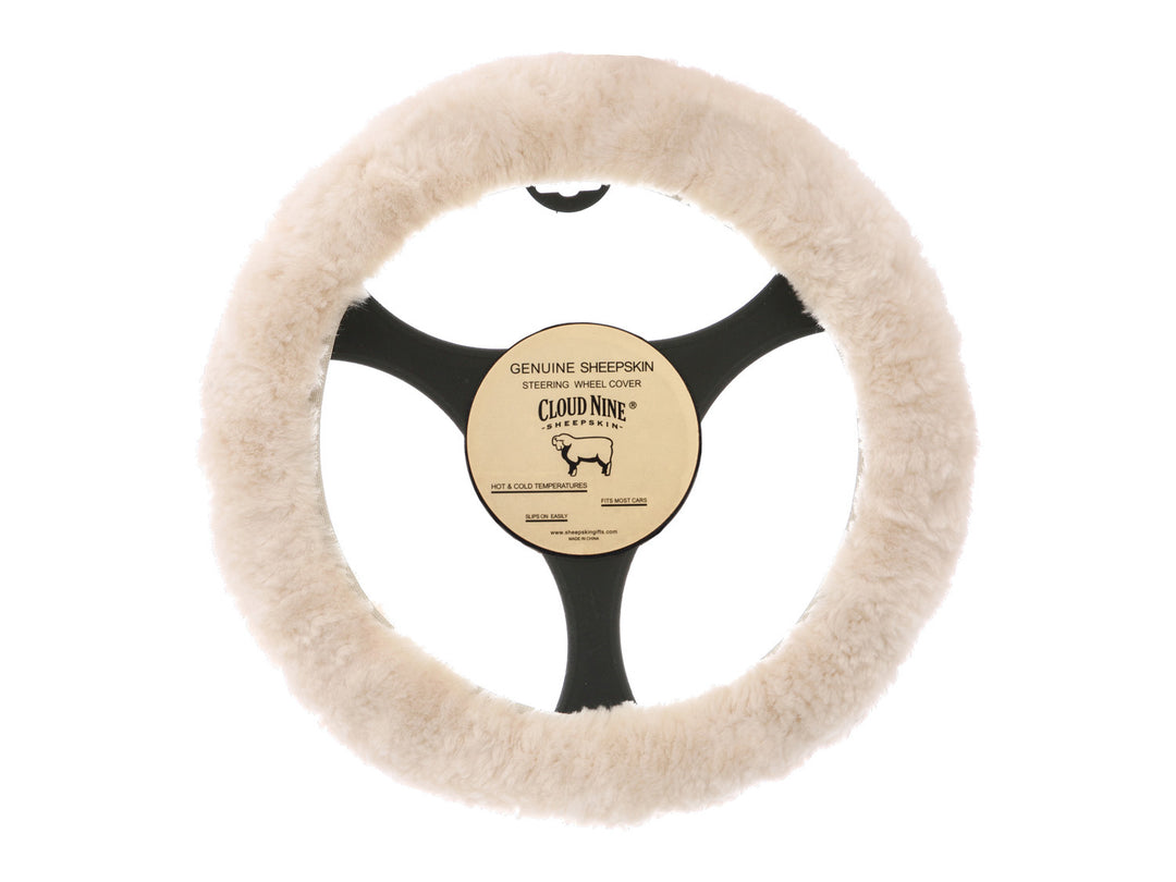 Genuine Sheepskin Steering Wheel Cover | Cloud Nine Sheepskin
