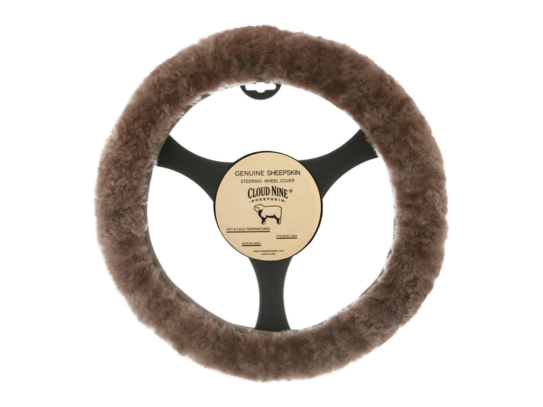 Genuine Sheepskin Steering Wheel Cover | Cloud Nine Sheepskin