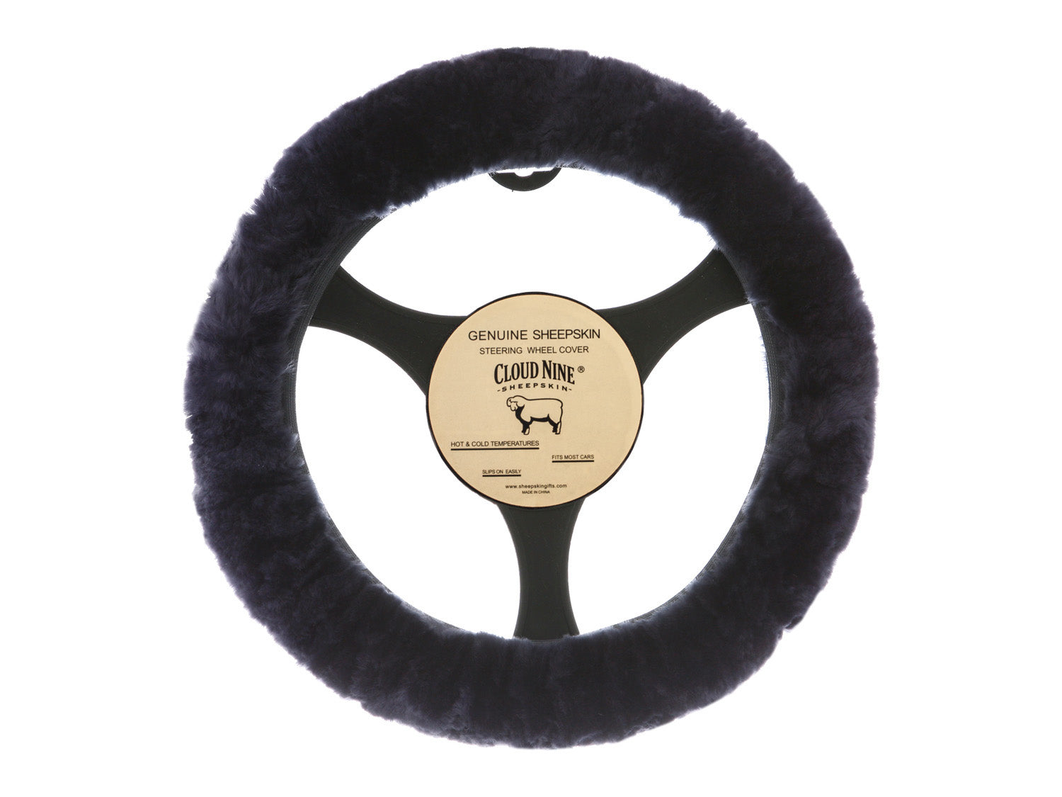 Genuine Sheepskin Steering Wheel Cover | Cloud Nine Sheepskin