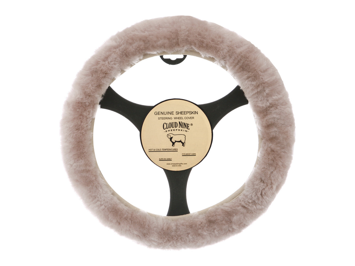Genuine Sheepskin Steering Wheel Cover | Cloud Nine Sheepskin