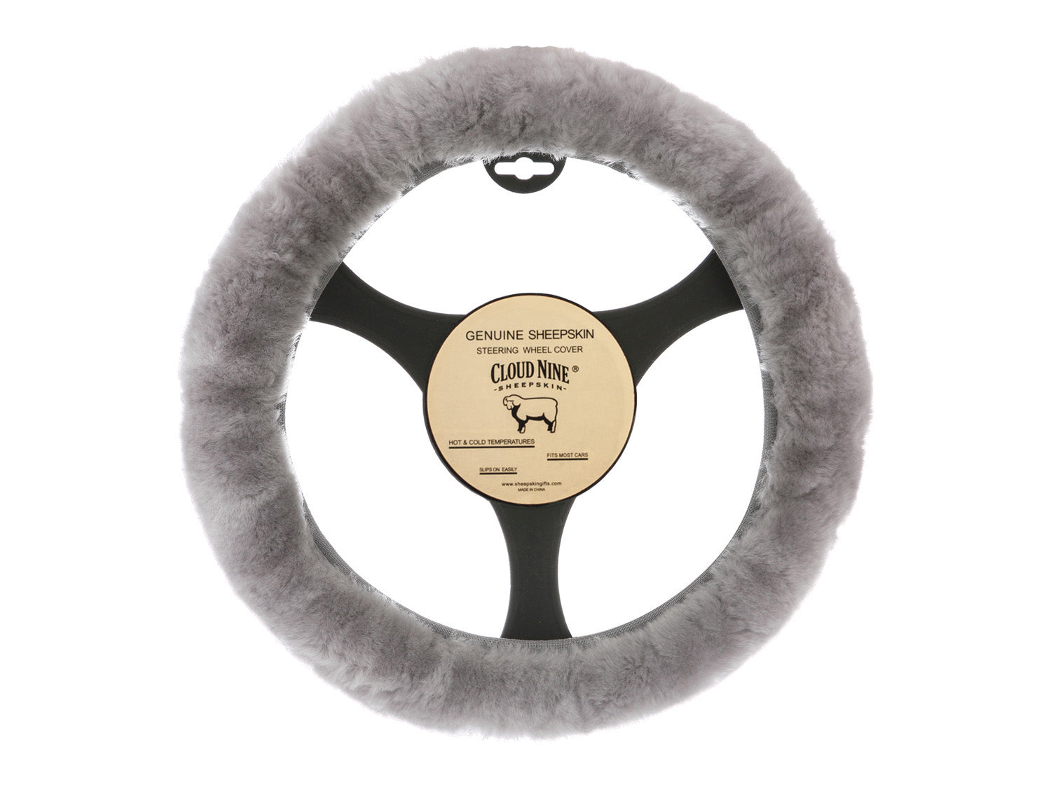 Genuine Sheepskin Steering Wheel Cover | Cloud Nine Sheepskin