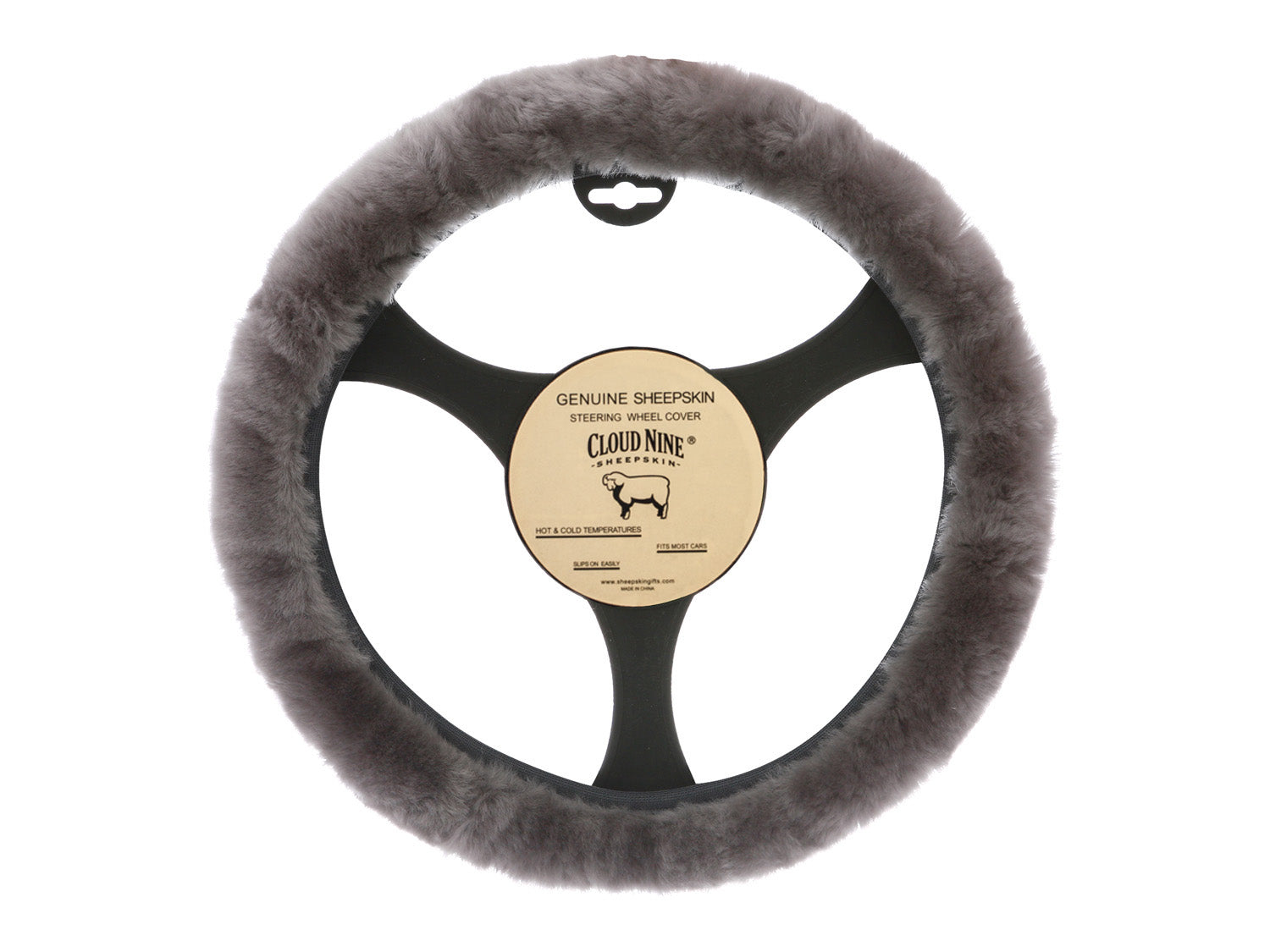 Genuine Sheepskin Steering Wheel Cover | Cloud Nine Sheepskin